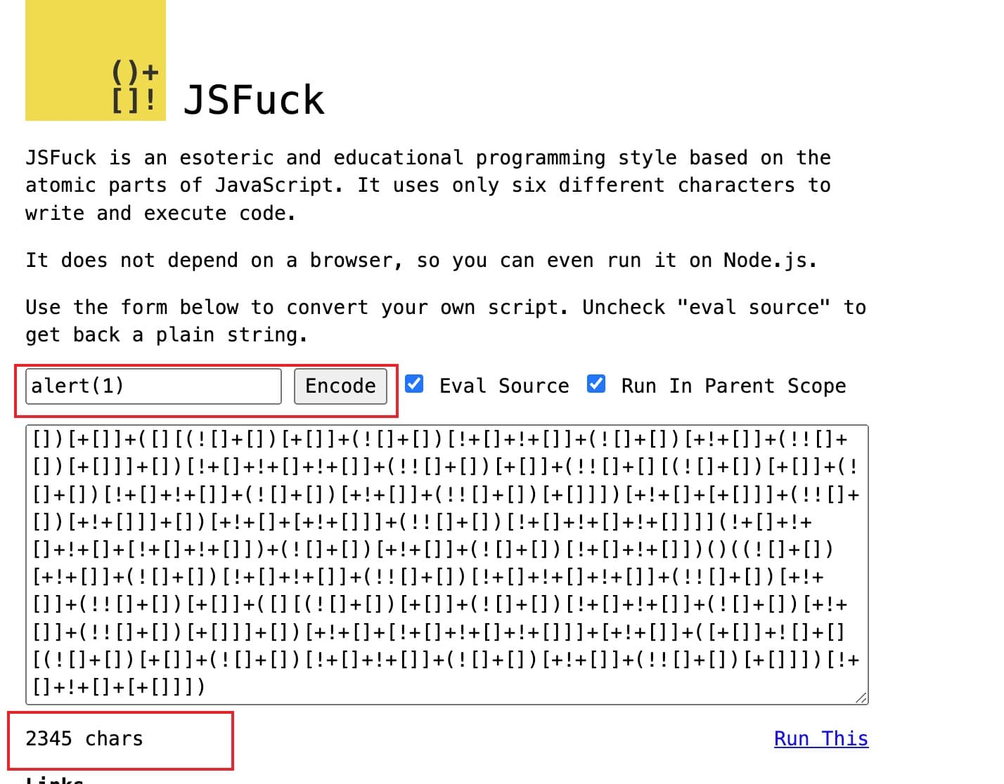 JSFuck - JS混淆入门